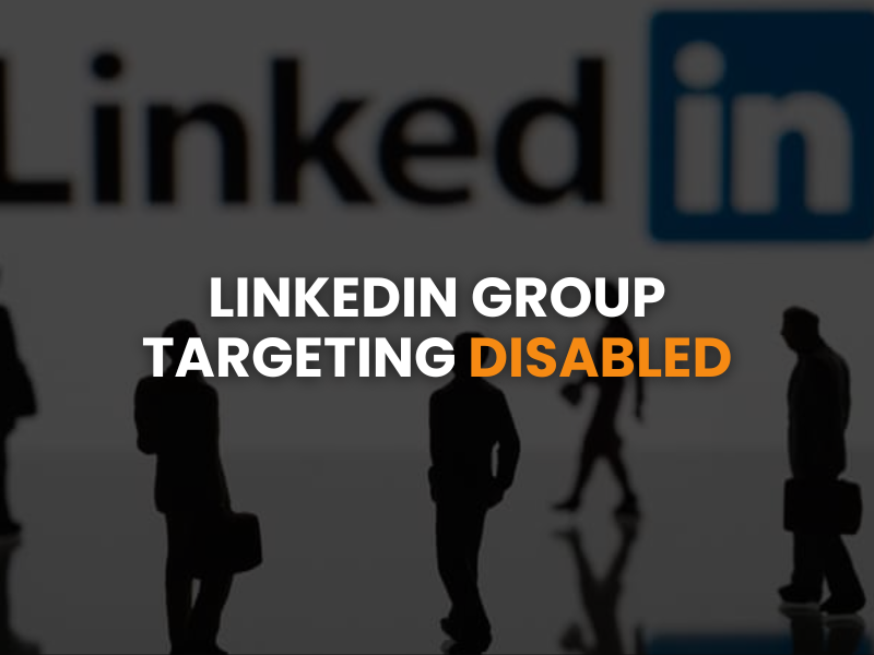 LinkedIn Complies with EU DSA: Group Targeting Disabled